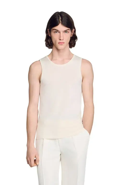 Sandro Knit Vest Top