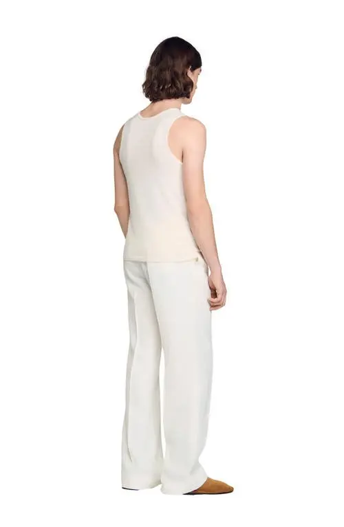 Sandro Knit Vest Top