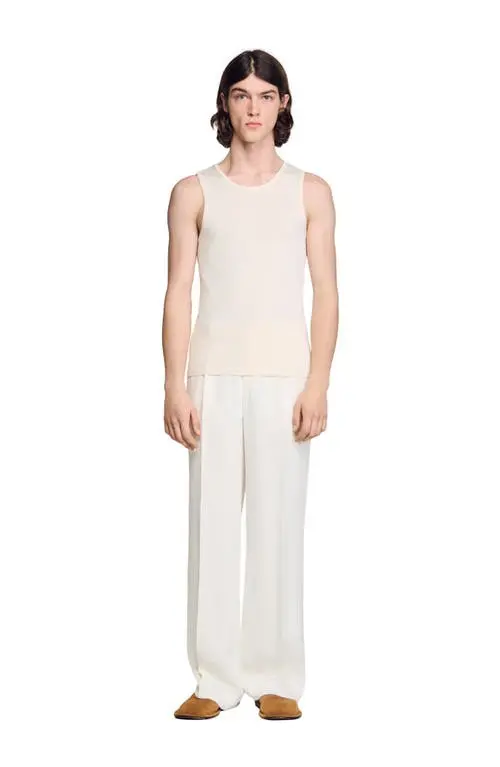 Sandro Knit Vest Top