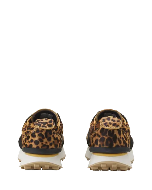 LANVIN Bumpr -print Pony Sneakers - Leopard