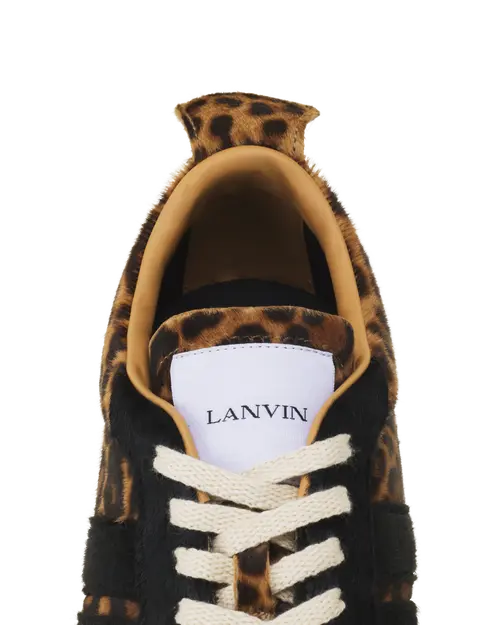 LANVIN Bumpr -print Pony Sneakers - Leopard