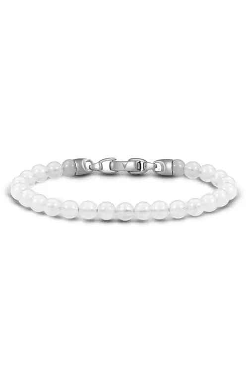 VINCERO Spiritual Bead Bracelet - April/crystal Quartz