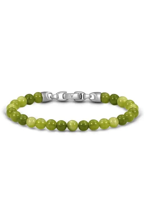 VINCERO Spiritual Bead Bracelet - August/peridot