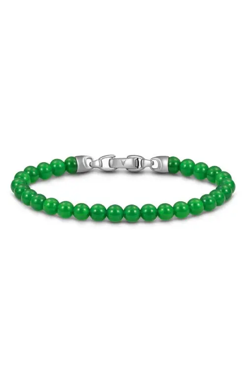 VINCERO Spiritual Bead Bracelet - May/green Jade