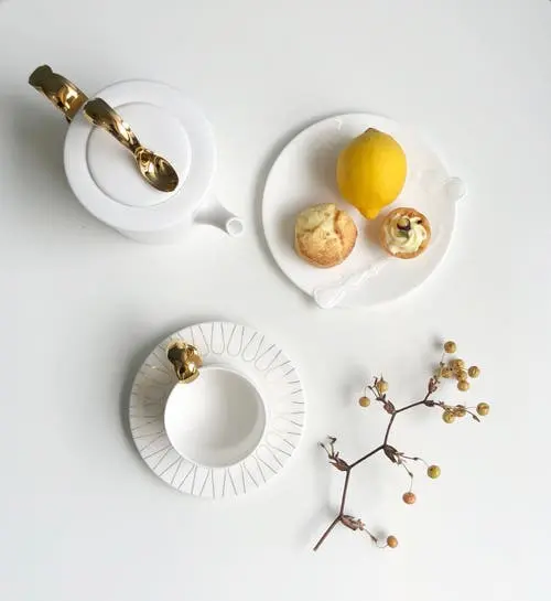 TWIG NEW YORK Cutlery Cup And Saucer Fork Handle