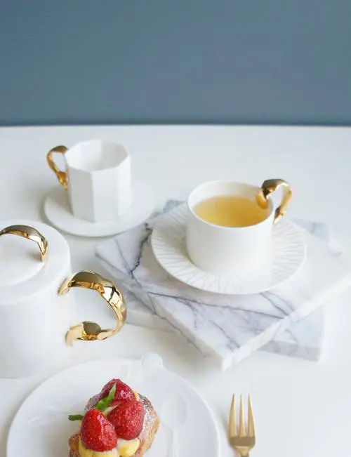 TWIG NEW YORK Cutlery Cup And Saucer Fork Handle
