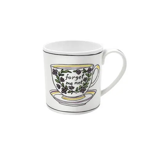 TWIG NEW YORK Heritage Forget Me Not Mug