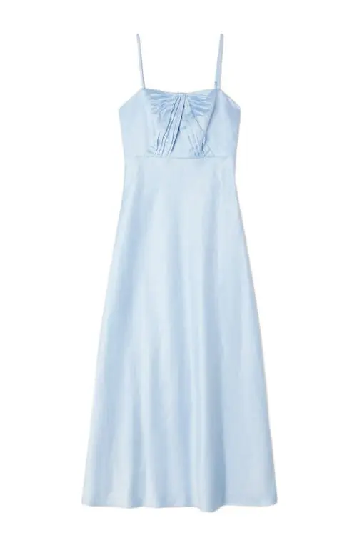 Sandro Satin-effect Maxi Dress