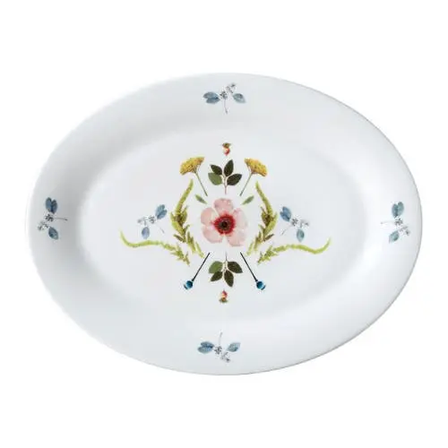 TWIG NEW YORK Scandinavian Floral Oval Platter