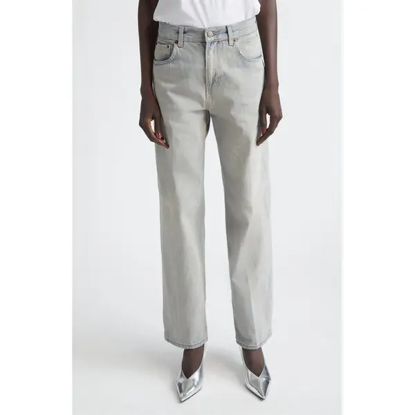 HAIKURE Bonnie Straight Leg Jeans - Light Space