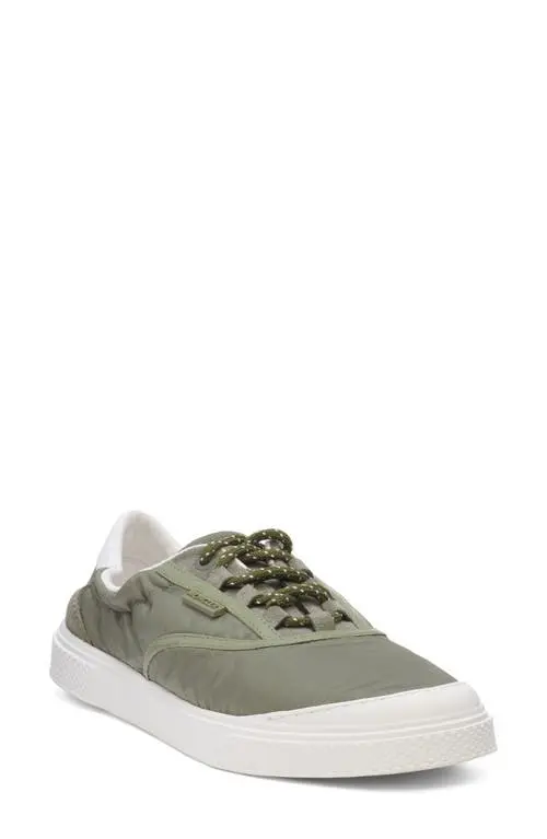 Moncler Vera Leisure Low Top Sneakers - Vintage Olive Green