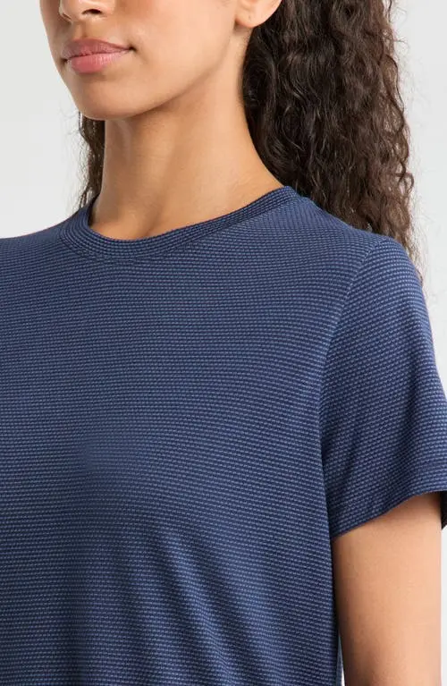 Smartwool Active Mesh Short Sleeve T-shirt - Nightfall Deep Navy