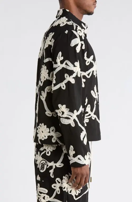 HONOR THE GIFT Floral Ribbon Jacket