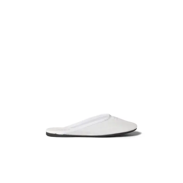 Miu Miu Mesh Slippers - White