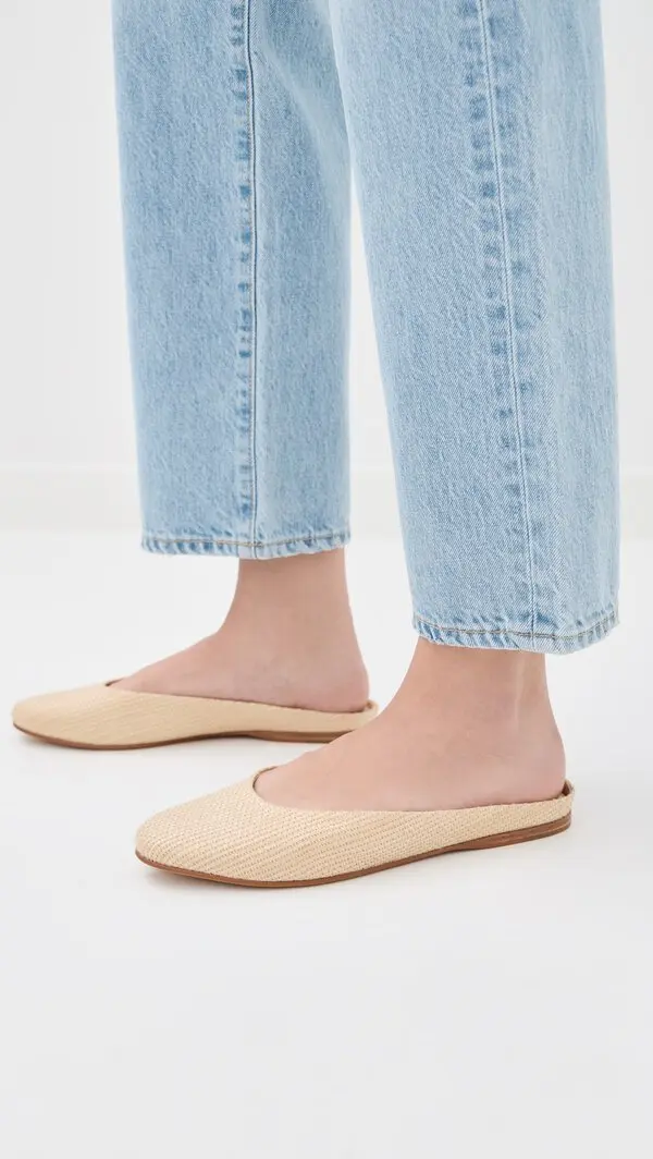 Dolce Vita Eila Mules - Natural Raffia