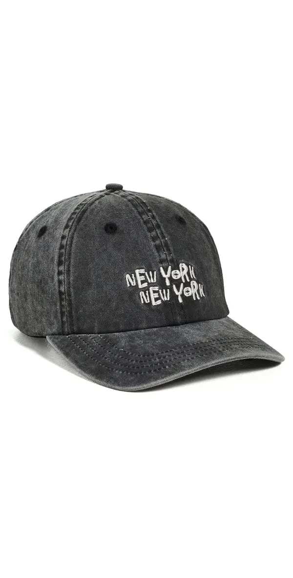 CORRIDOR 80s New York Cap - Black