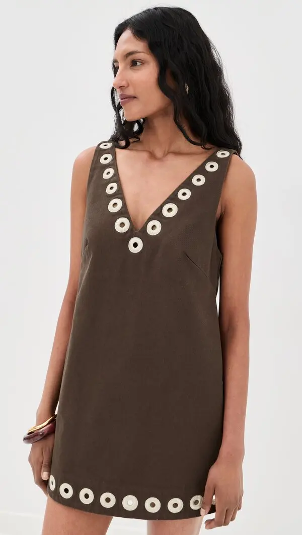 ALEMAIS Denim Mini Dress