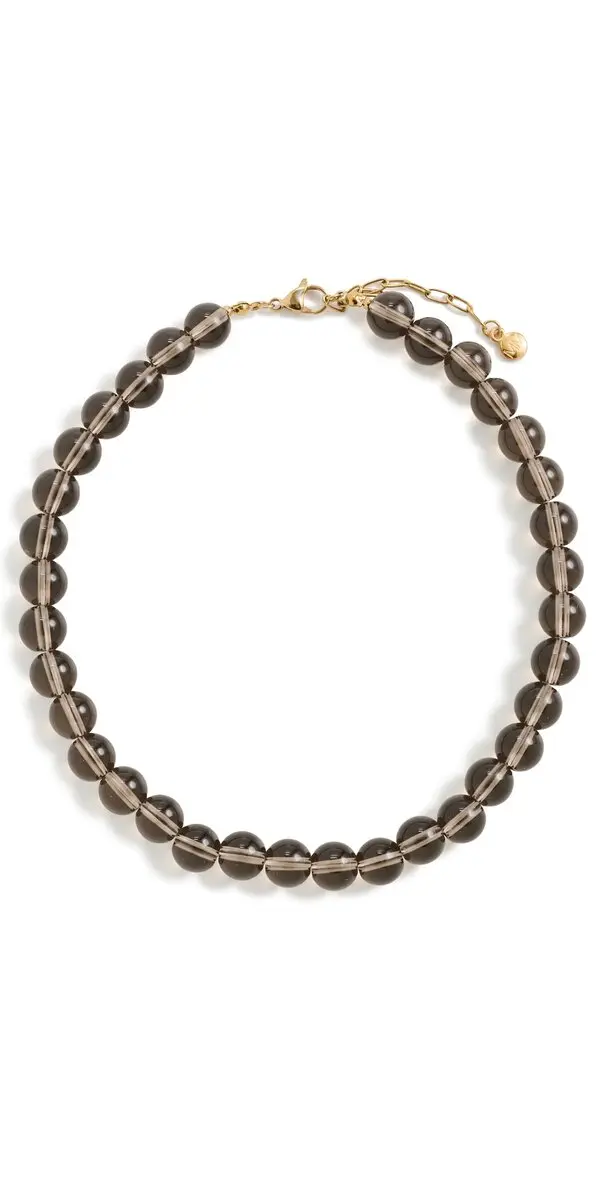 MAYAMAR Lucky Quartz Necklace - Brown