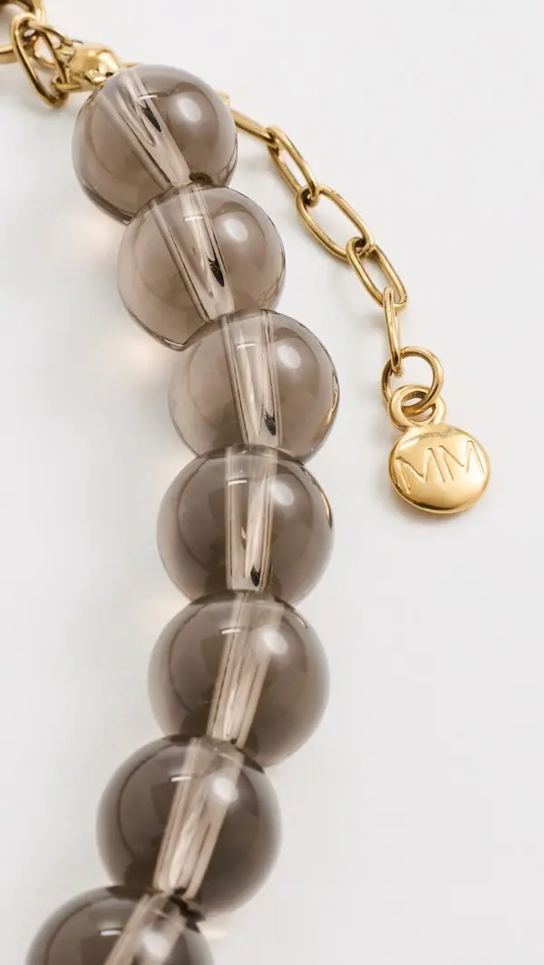 MAYAMAR Lucky Quartz Necklace - Brown