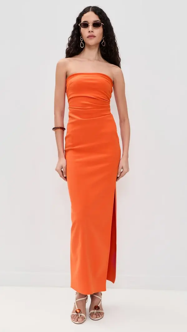 Bec & Bridge Reina Strapless Maxi Dress