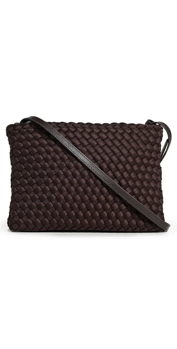 NAGHEDI Soho Medium Envelope Satchel - Chocolate