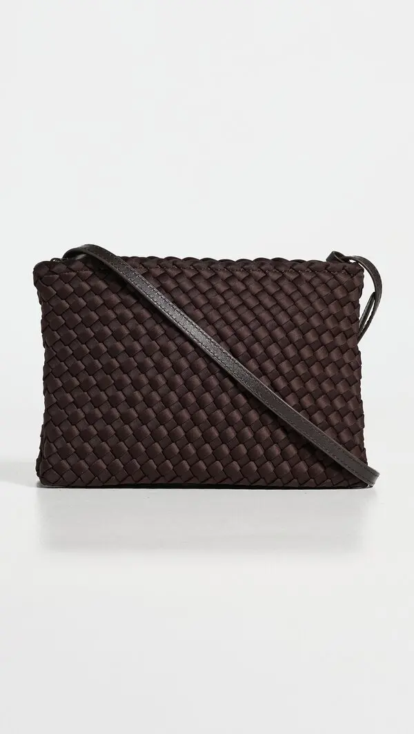 NAGHEDI Soho Medium Envelope Satchel - Chocolate