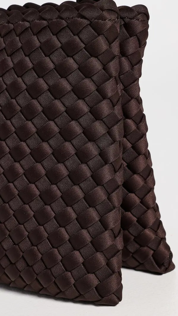 NAGHEDI Soho Medium Envelope Satchel - Chocolate