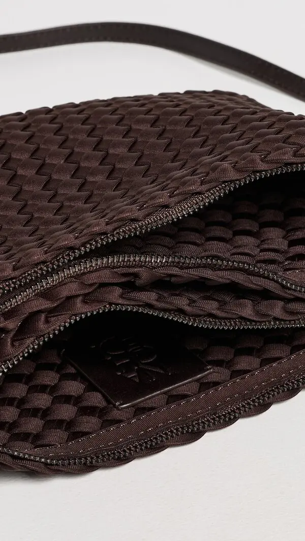 NAGHEDI Soho Medium Envelope Satchel - Chocolate