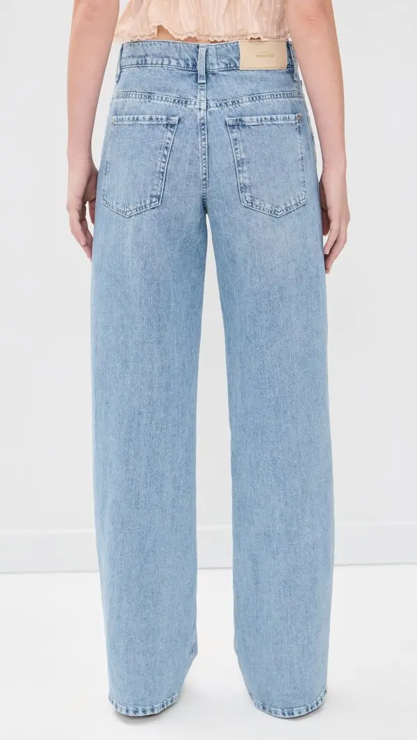 7 For All Mankind Stovepipe Straight Leg Jeans - Iris