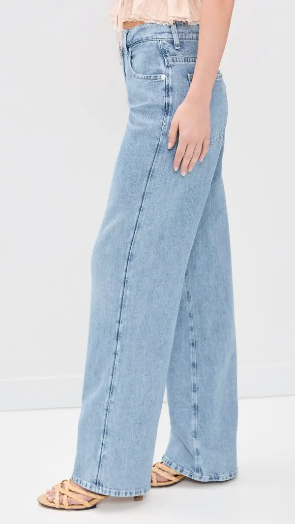 7 For All Mankind Stovepipe Straight Leg Jeans - Iris