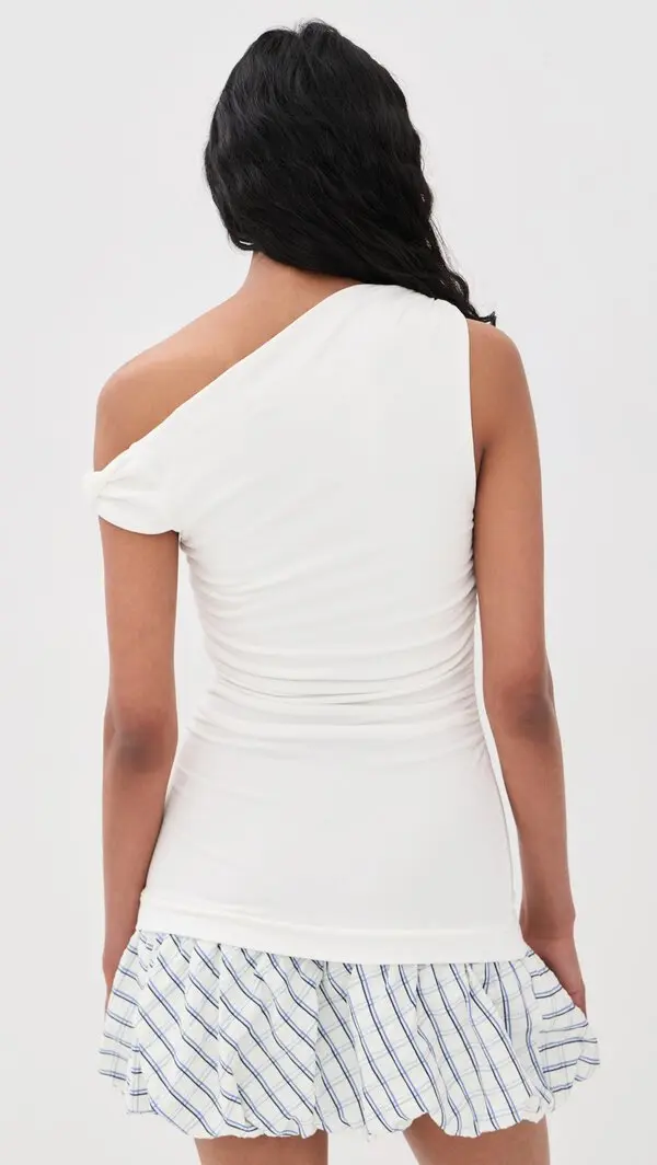 Astr The Label Mixed Media Mini Dress