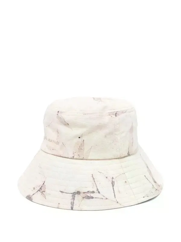 FENG CHEN WANG Patterned Bucket Hat - Neutrals