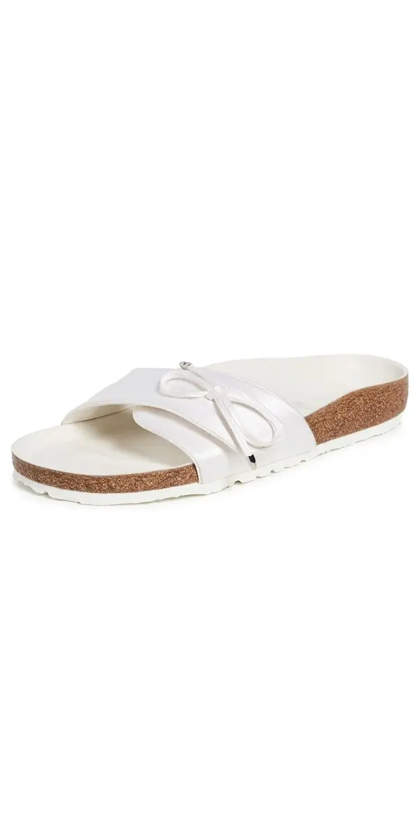 DANIELLE FRANKEL X BIRKENSTOCK 1774 Madrid Lace Sandals - Pearl White