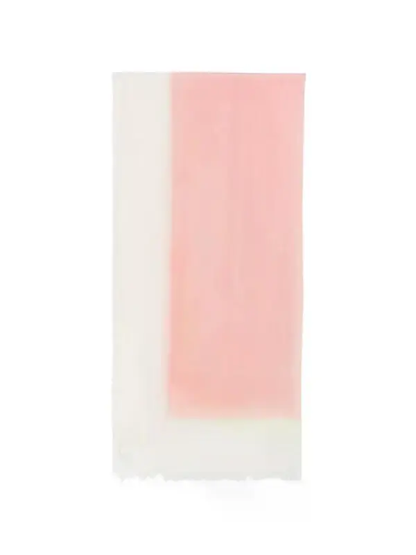 D'ANIELLO Fringed Scarf - Pink