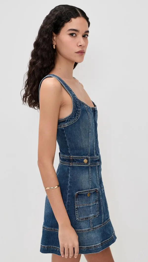 Ramy Brook Karla Denim Mini Dress