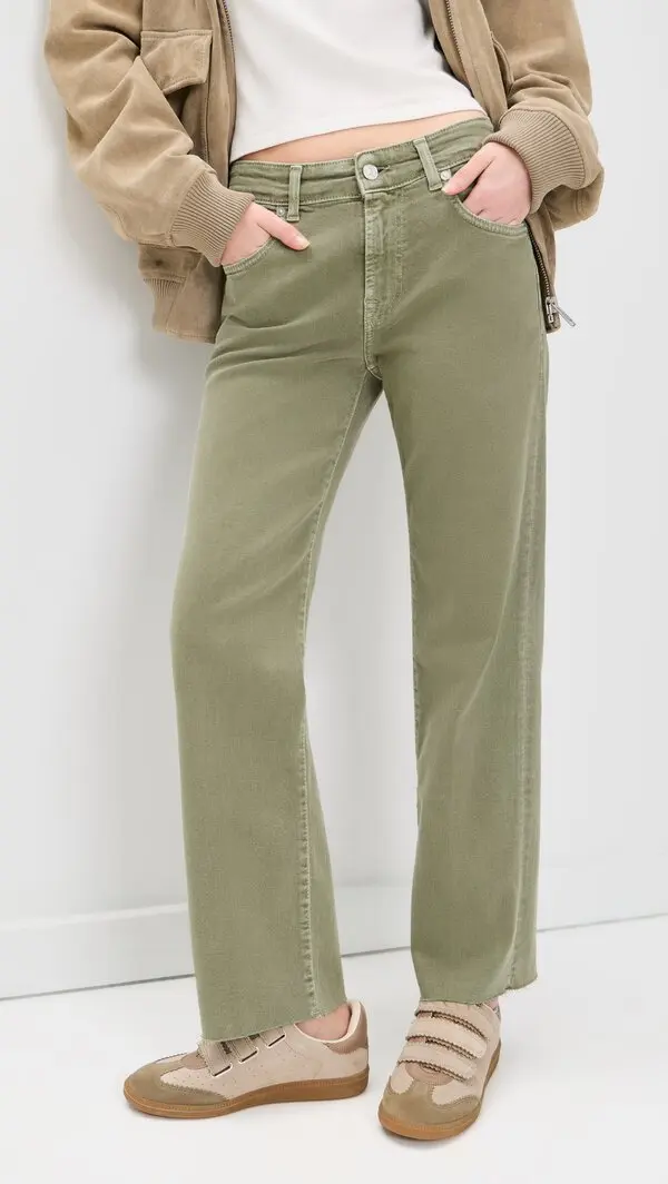 7 For All Mankind Calie Straight Ankle Jeans