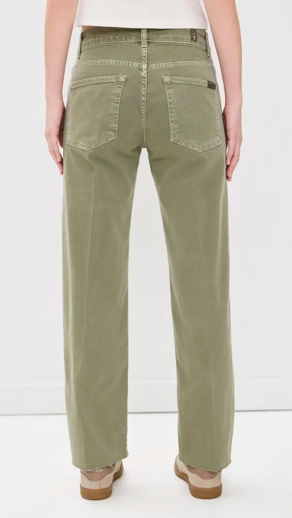 7 For All Mankind Calie Straight Ankle Jeans