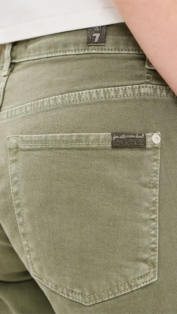 7 For All Mankind Calie Straight Ankle Jeans
