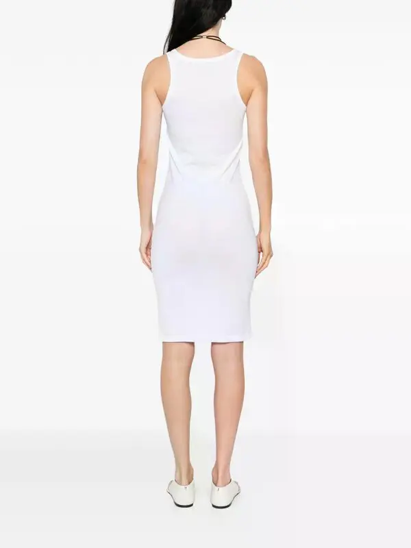 Coperni Logo Mini Dress - White