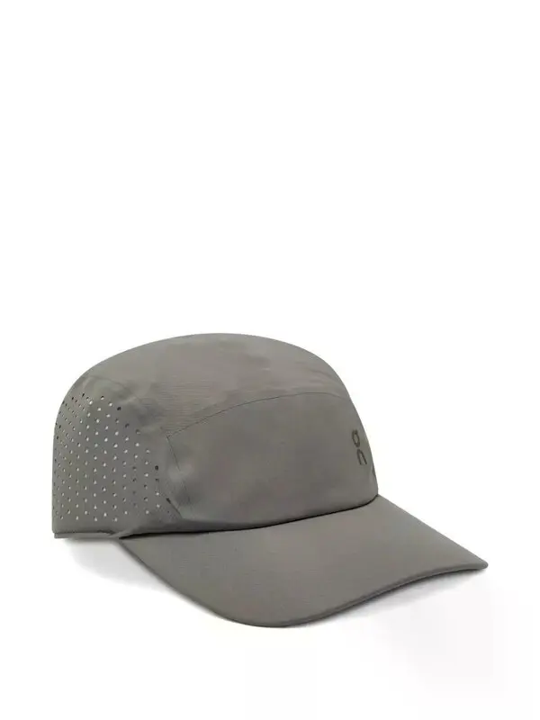 On Perforated Baseball Cap - Grey