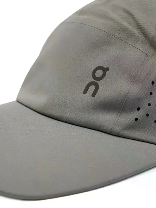 On Perforated Baseball Cap - Grey