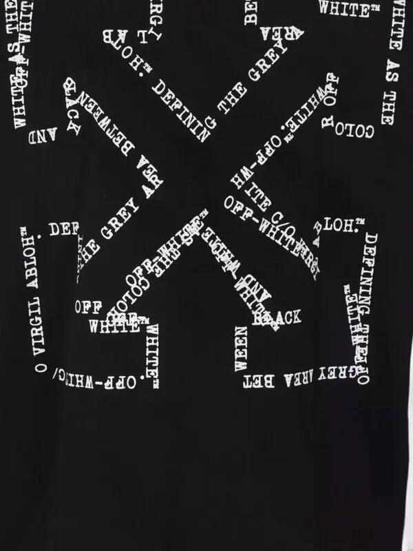 Off-White Long-sleeve Graphic T-shirt