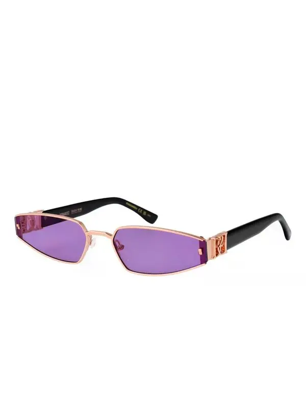 Dsquared2 Geometric Frame Sunglasses - Pink