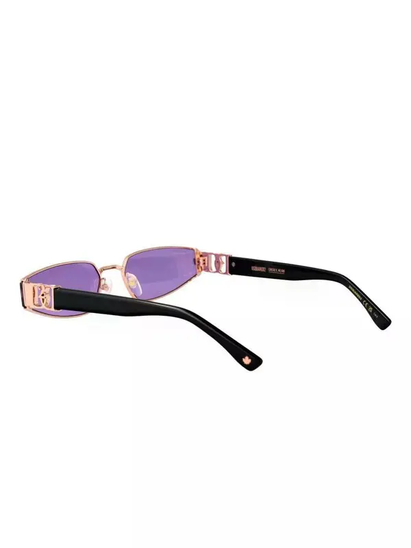 Dsquared2 Geometric Frame Sunglasses - Pink