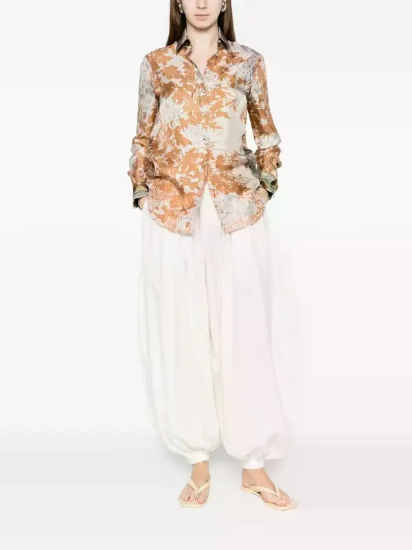 PIERRE-LOUIS MASCIA Floral Print Shirt