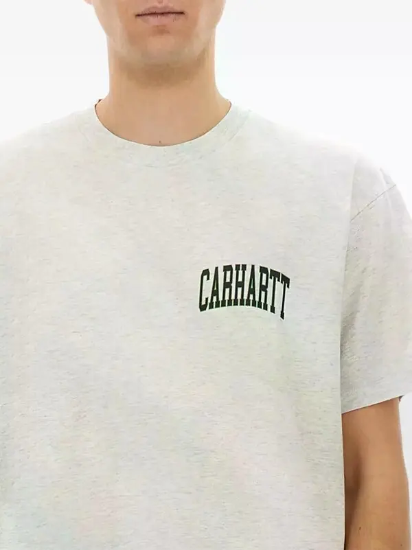 Carhartt Work In Progress Logo T-shirt - Grey