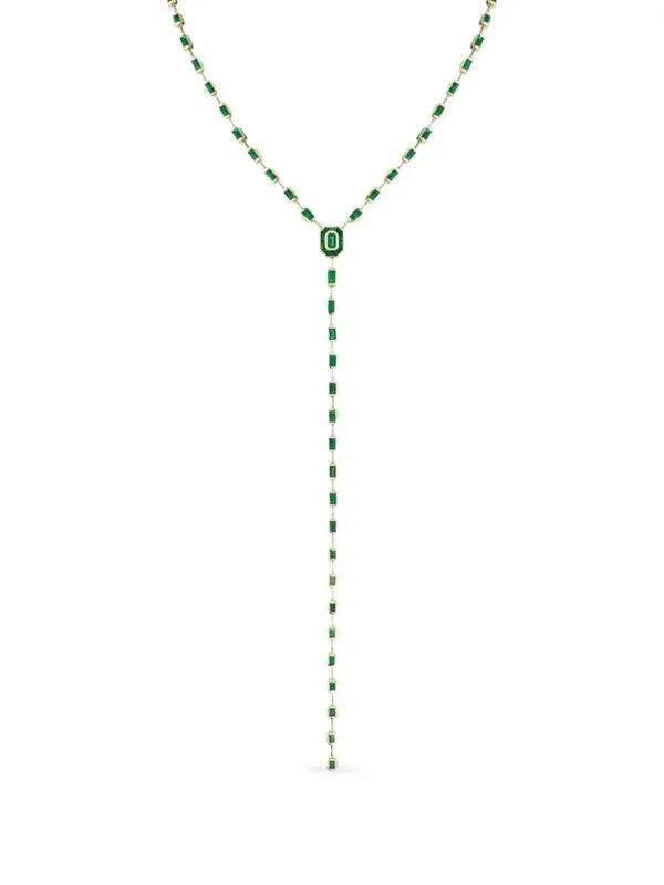 Shay Illusion Emerald Necklace - Gold