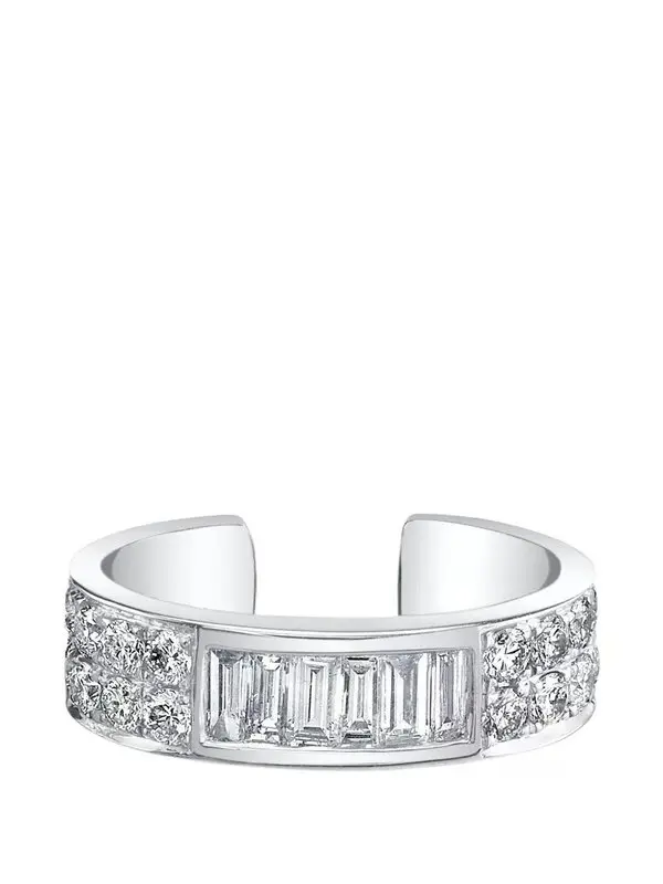 ANITA KO Diamond Ear Cuff - Silver