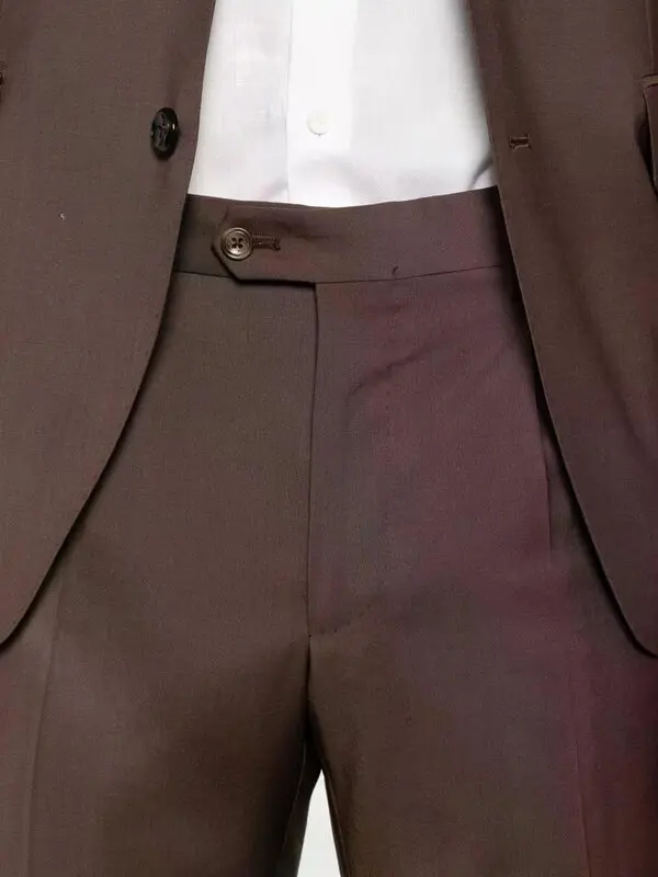 Tagliatore Single-breasted Suit - Brown