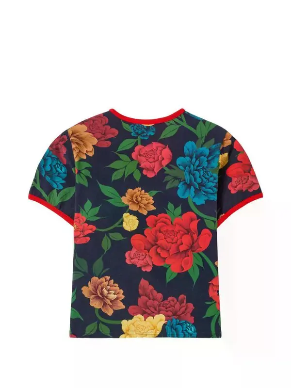 La DoubleJ Cu-tee Crop Top - Blue